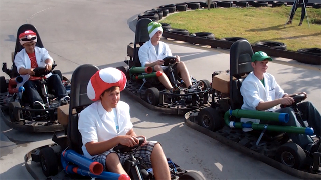 It's a Me Real-Life Mario Kart!